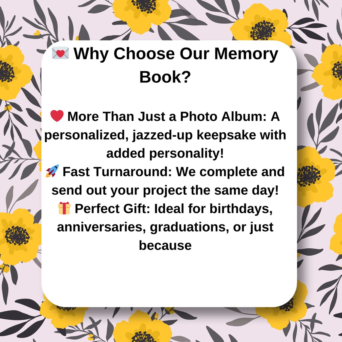 Personalized Photo Book With Cute Aesthetics , Gifts for Her and Him ...