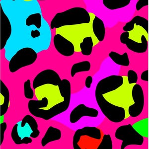 Colorful Leopard! Pre-cropped!!! Goodnotes Only!! 13 Pages!!! - Etsy