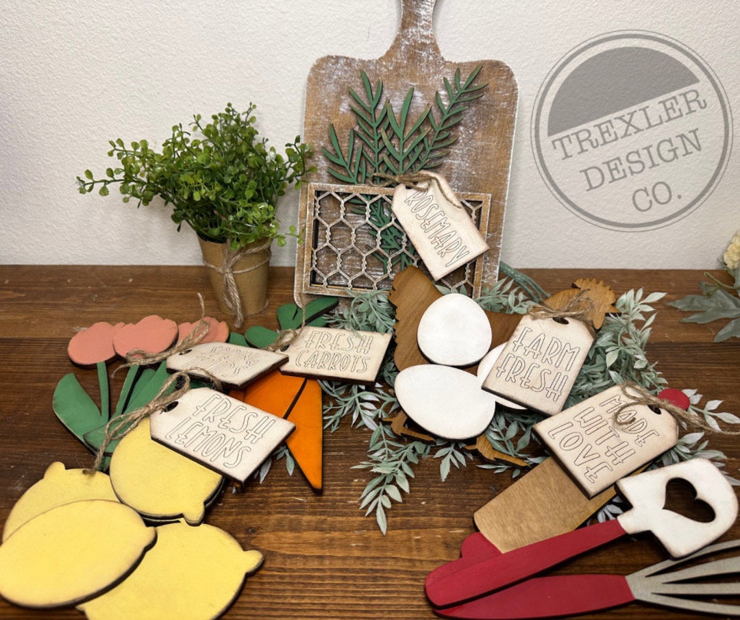 Interchangeable Sign, Farmhouse Interchangeable Cutting Board ...