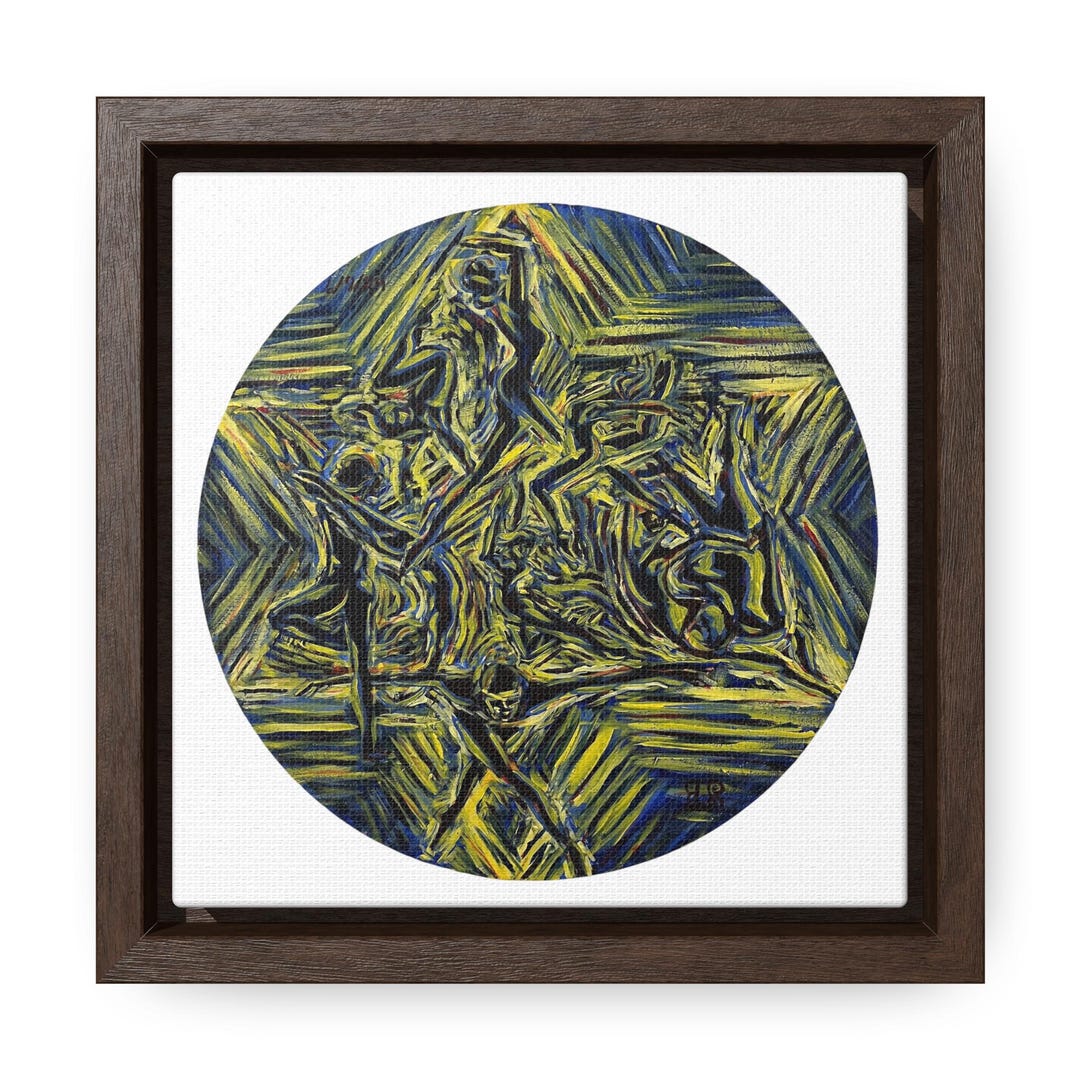 Star of David Dance Print – Abstract Jewish Art – Ballet Dancers in ...