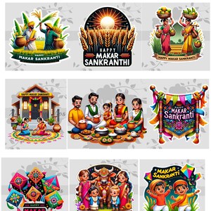 Makar Sankranti 9 PNG DOWNLOAD Sticker Images, Makar Sankranti Kids ...