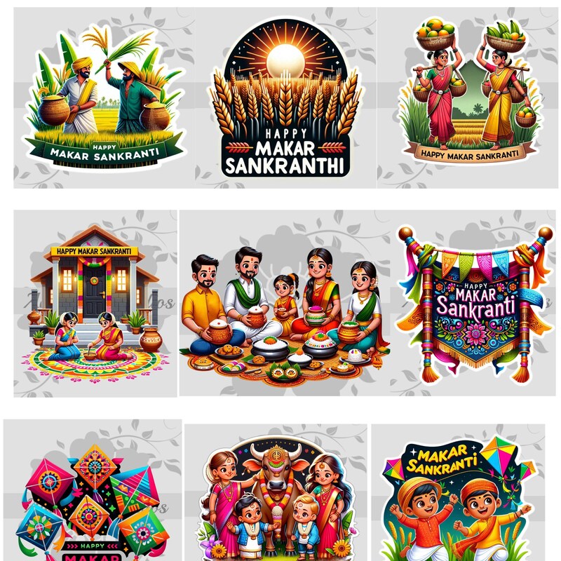 Kids Sankranti - Etsy