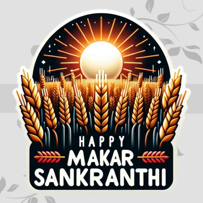 Makar Sankranti 9 PNG DOWNLOAD Sticker Images, Makar Sankranti Kids ...