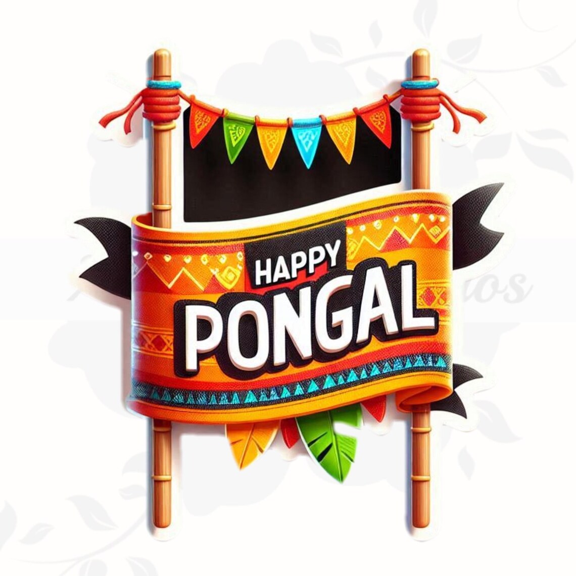 9 Happy Pongal PNG Download Sticker Images! Pongal Activities/coloring ...