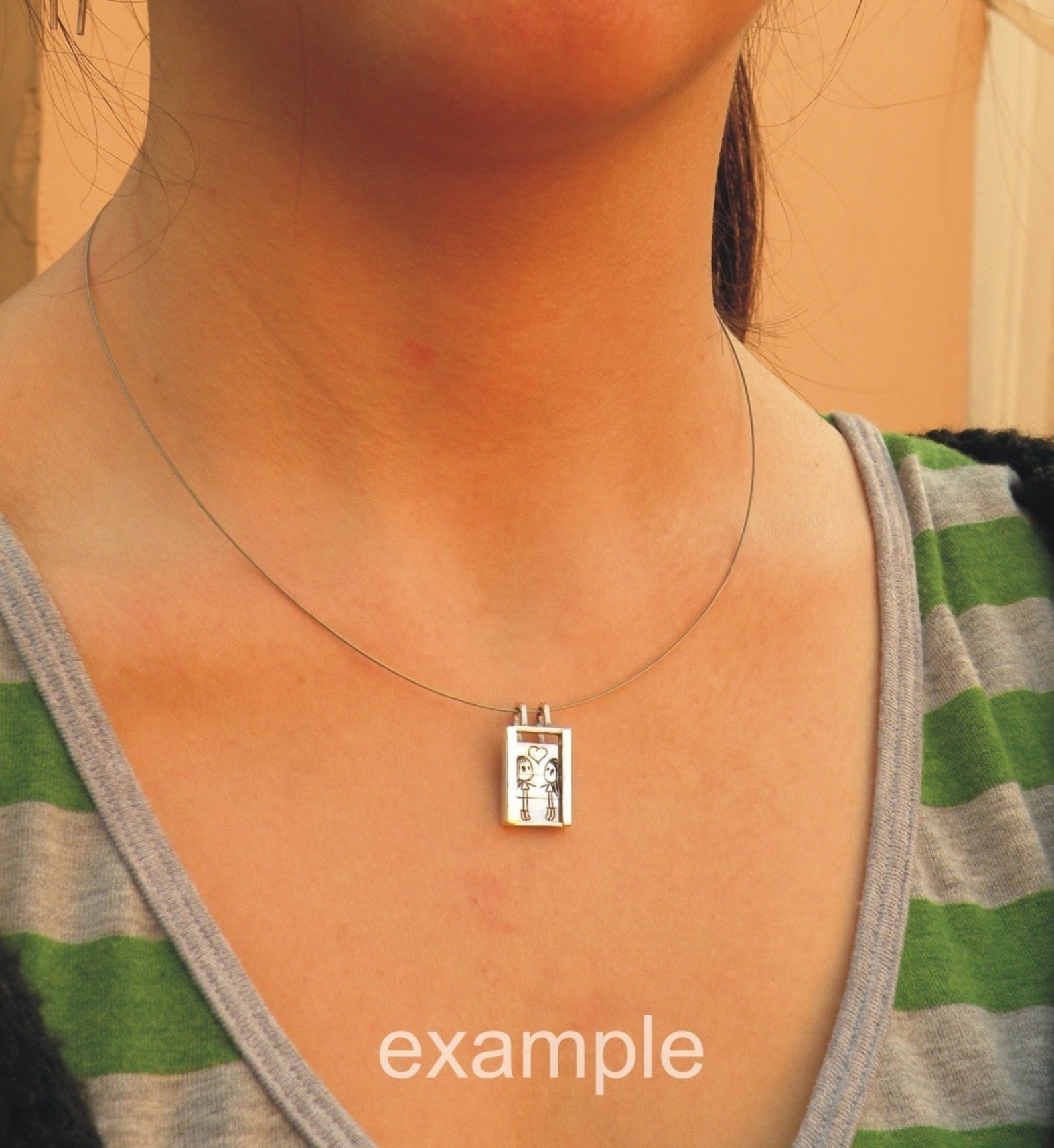 Choose Your Slider Pendant- Made to Order - Etsy