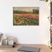 Tulip Field in Bloom, Floral Landscape Oil Painting, Printable Wall Art ...