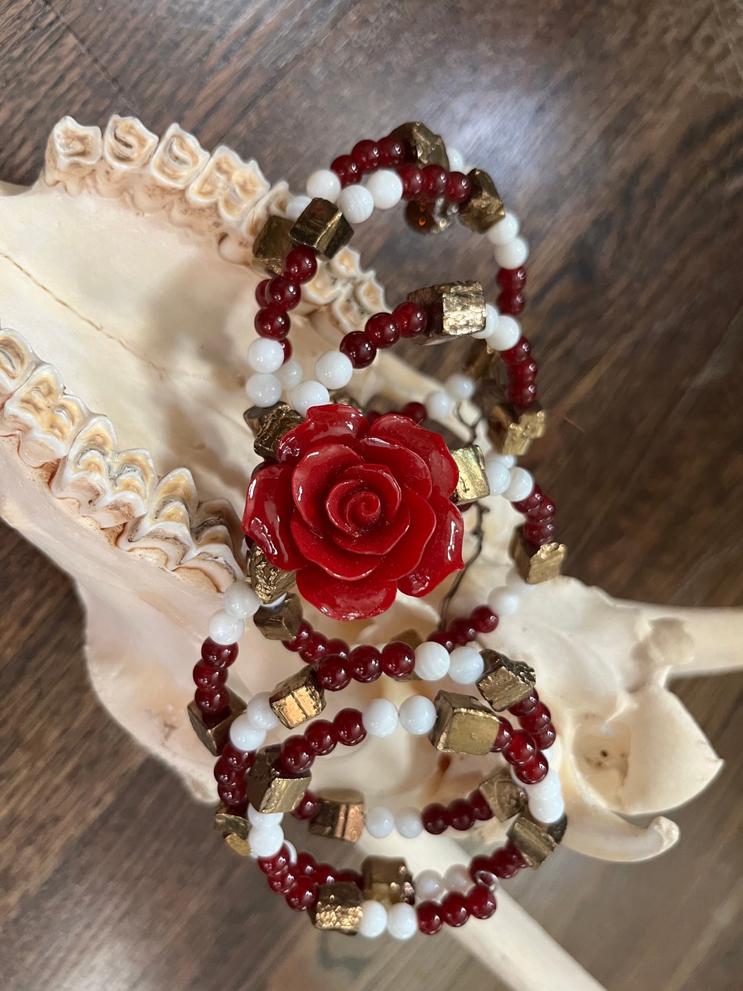 Kansas City Chiefs Bracelet, Football Season Jewelry, Gameday Bracelet ...