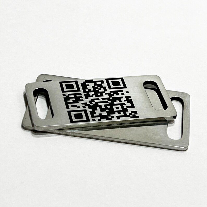QR Pet Tag Qr Code Dog Tag, Scannable Slide on Pet ID QR Tag, Collars ...