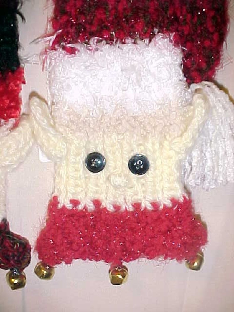 PDF - Christmas Elf Scarf Knitting Board Pattern - Etsy Canada