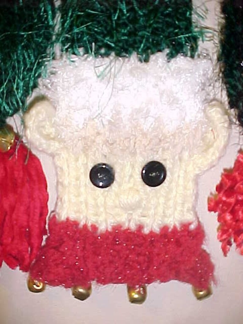 PDF - Christmas Elf Scarf Knitting Board Pattern - Etsy Canada