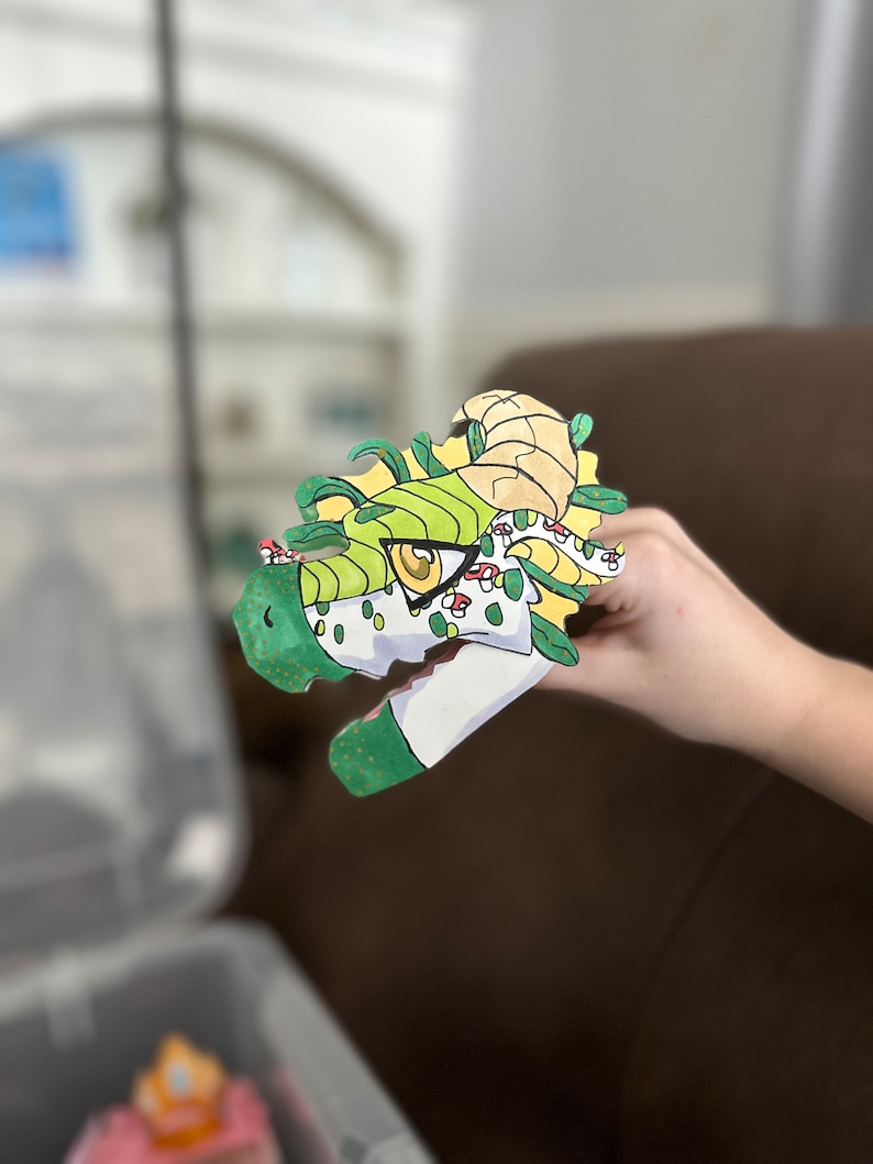 Large Custom Dragon Puppet - Etsy