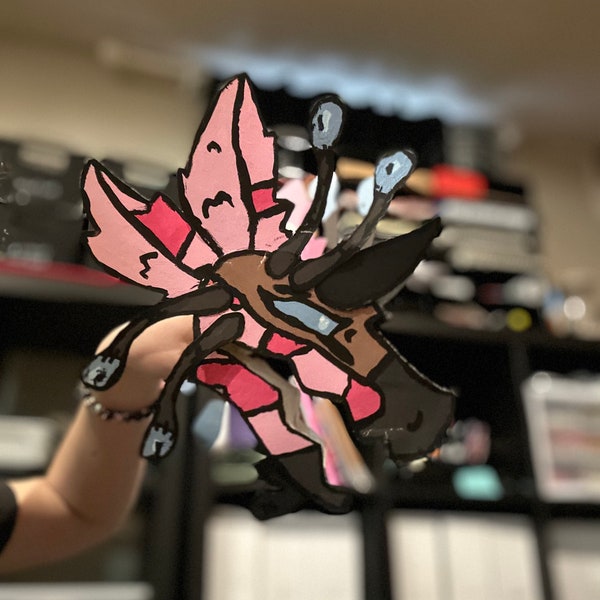 Cardboard Dragon Hand Puppet - Etsy