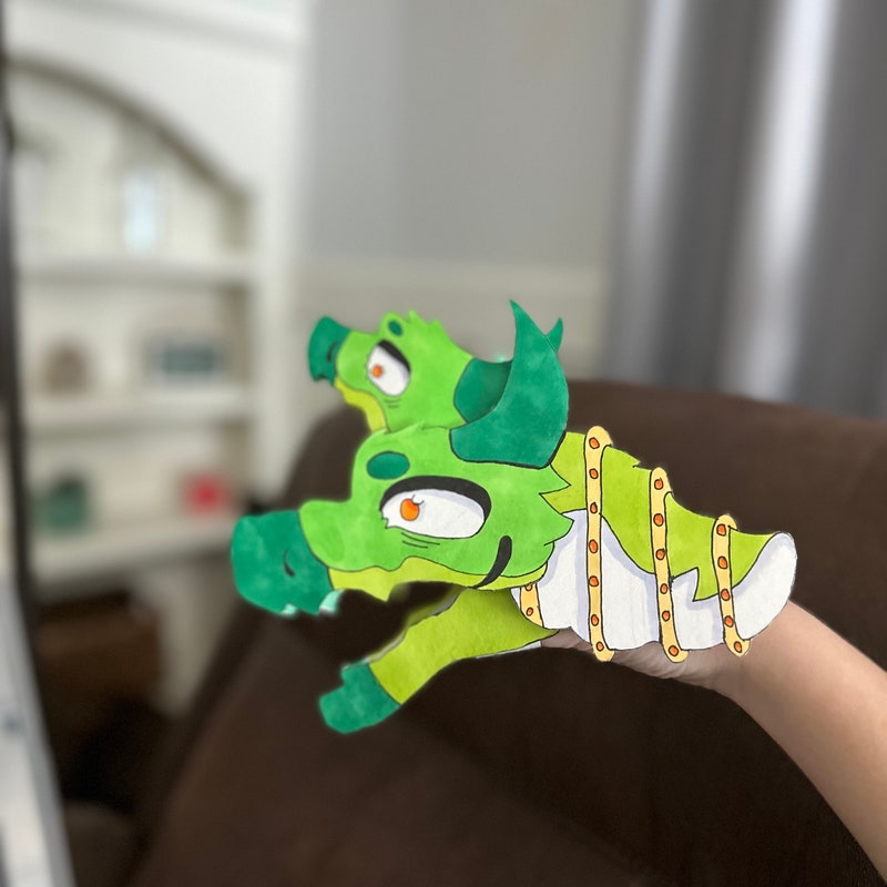 Dragon Puppet Base - Etsy