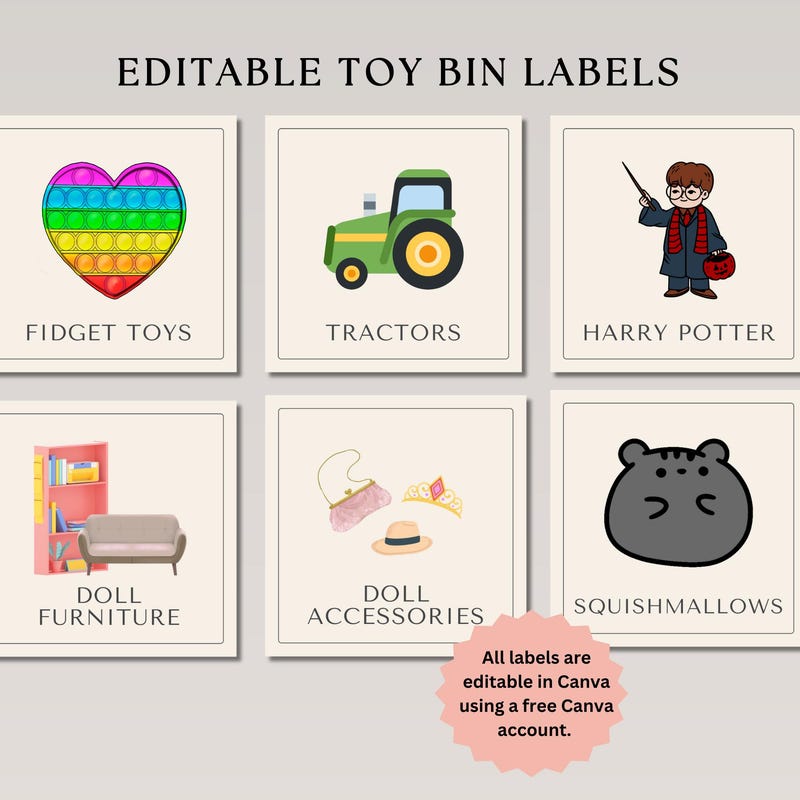 Trofast Labels - Etsy