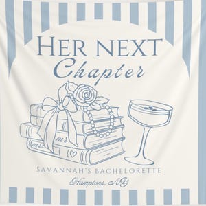 Next Chapter Backdrop, A New Chapter Begins Bach, Bookish Bridal Shower ...