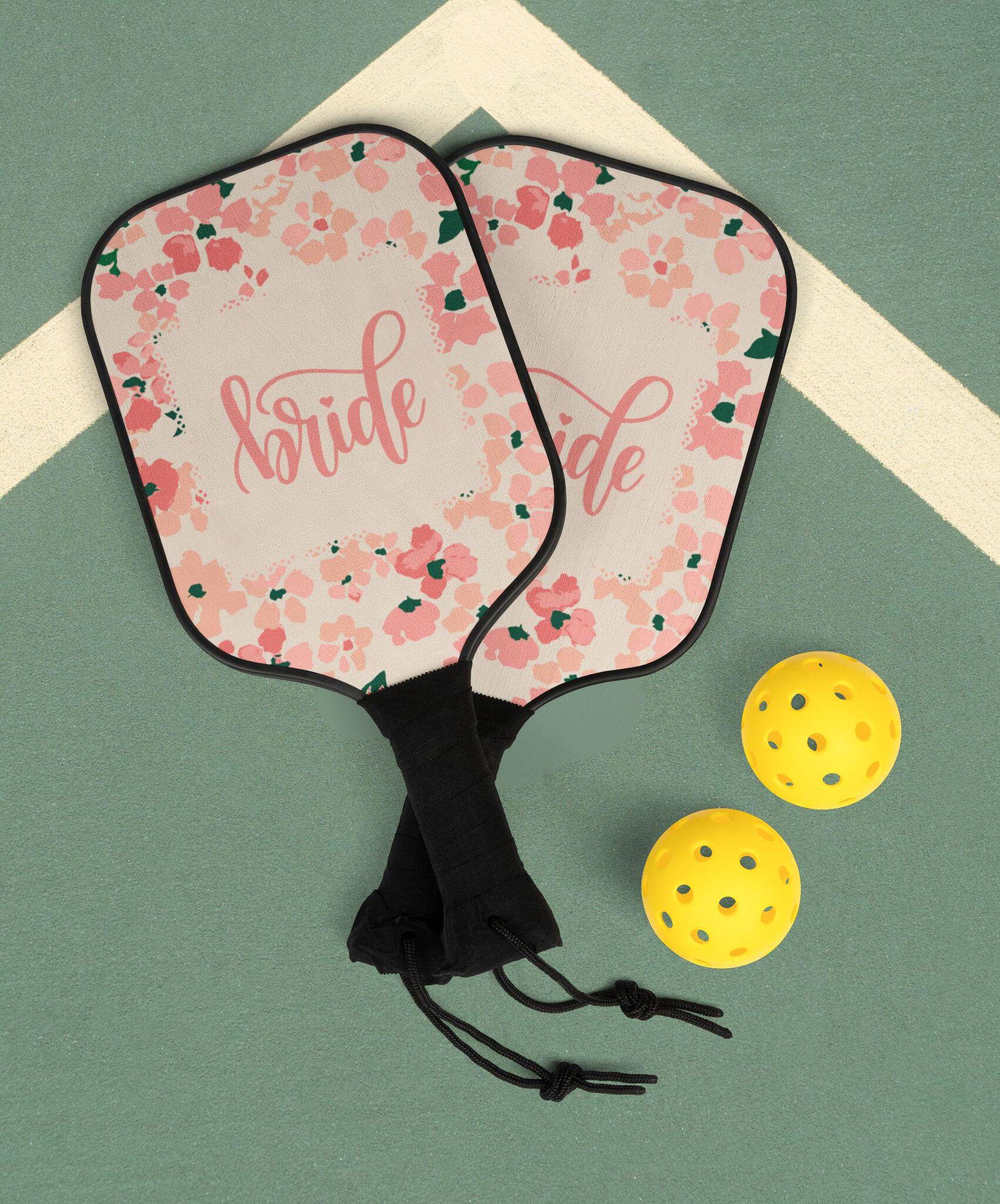 Cottage Core Bachelorette Party Gift Bohemian Floral Pickleball ...