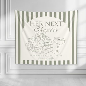 Next Chapter Backdrop, A New Chapter Begins Bach, Bookish Bridal Shower ...