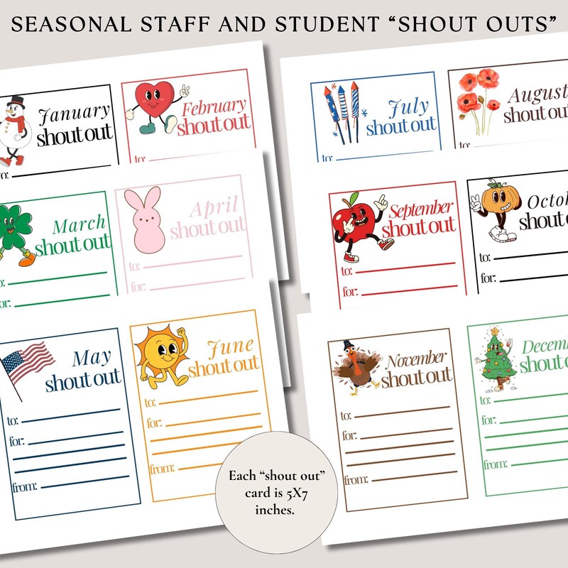 Shout Out Cards - Etsy