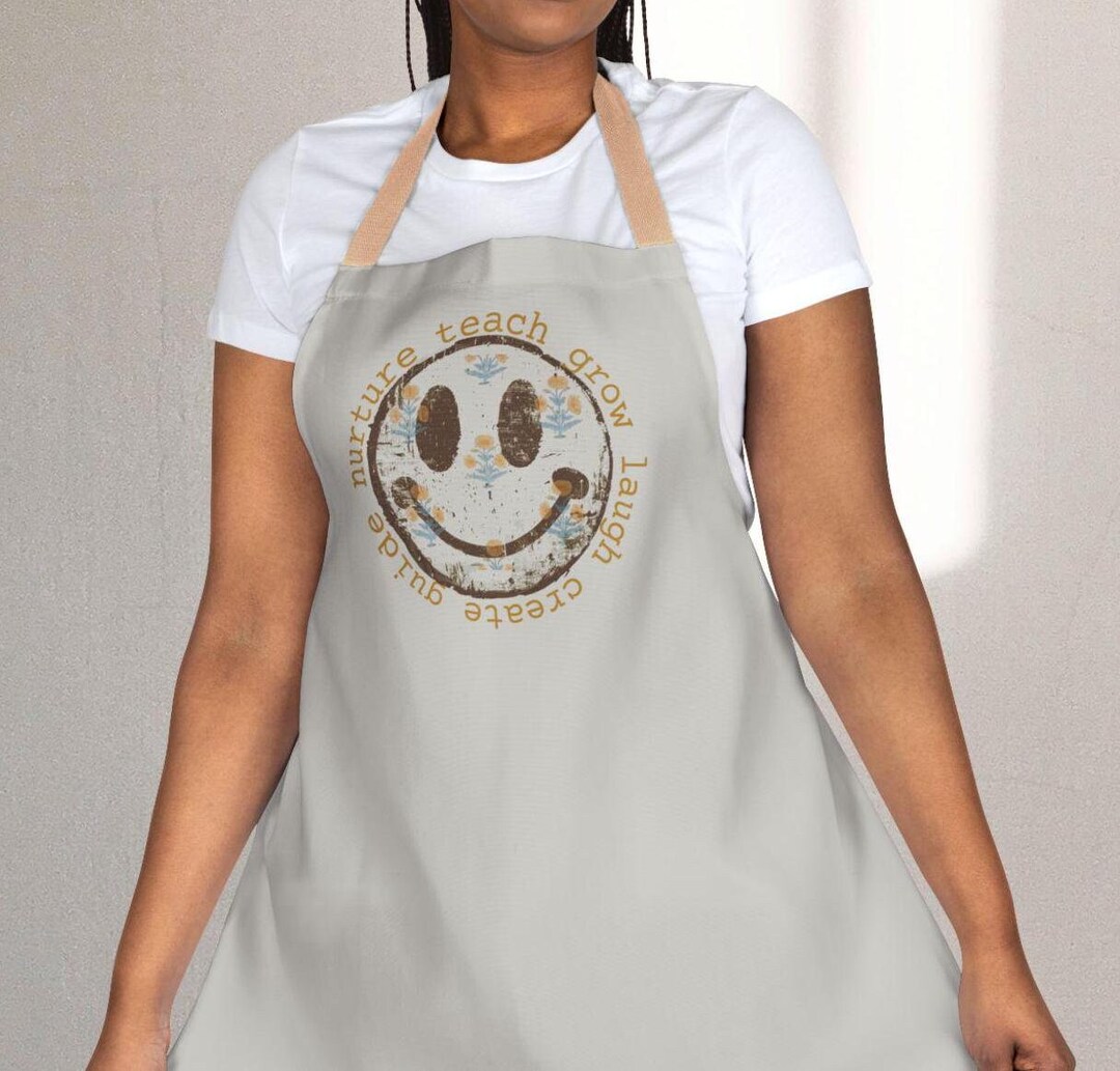 Teachers Apron for School Smock Teacher Kitchen Decor for Teacher ...