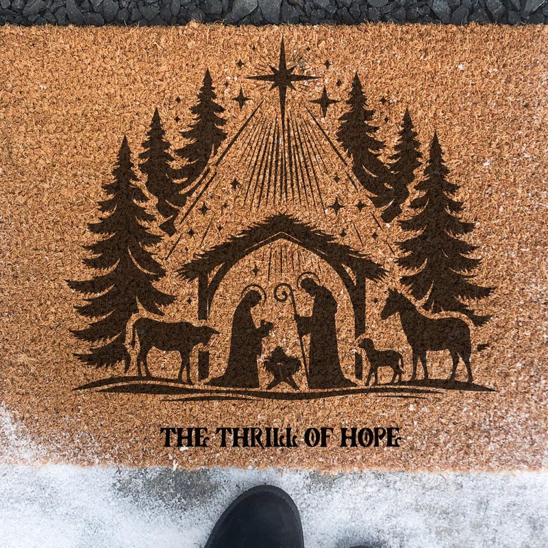 Christmas Doormats - Etsy