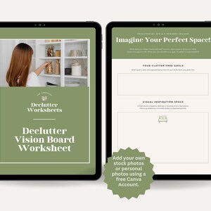Declutter Checklist | Organizing Worksheet Bundle |time Management ...
