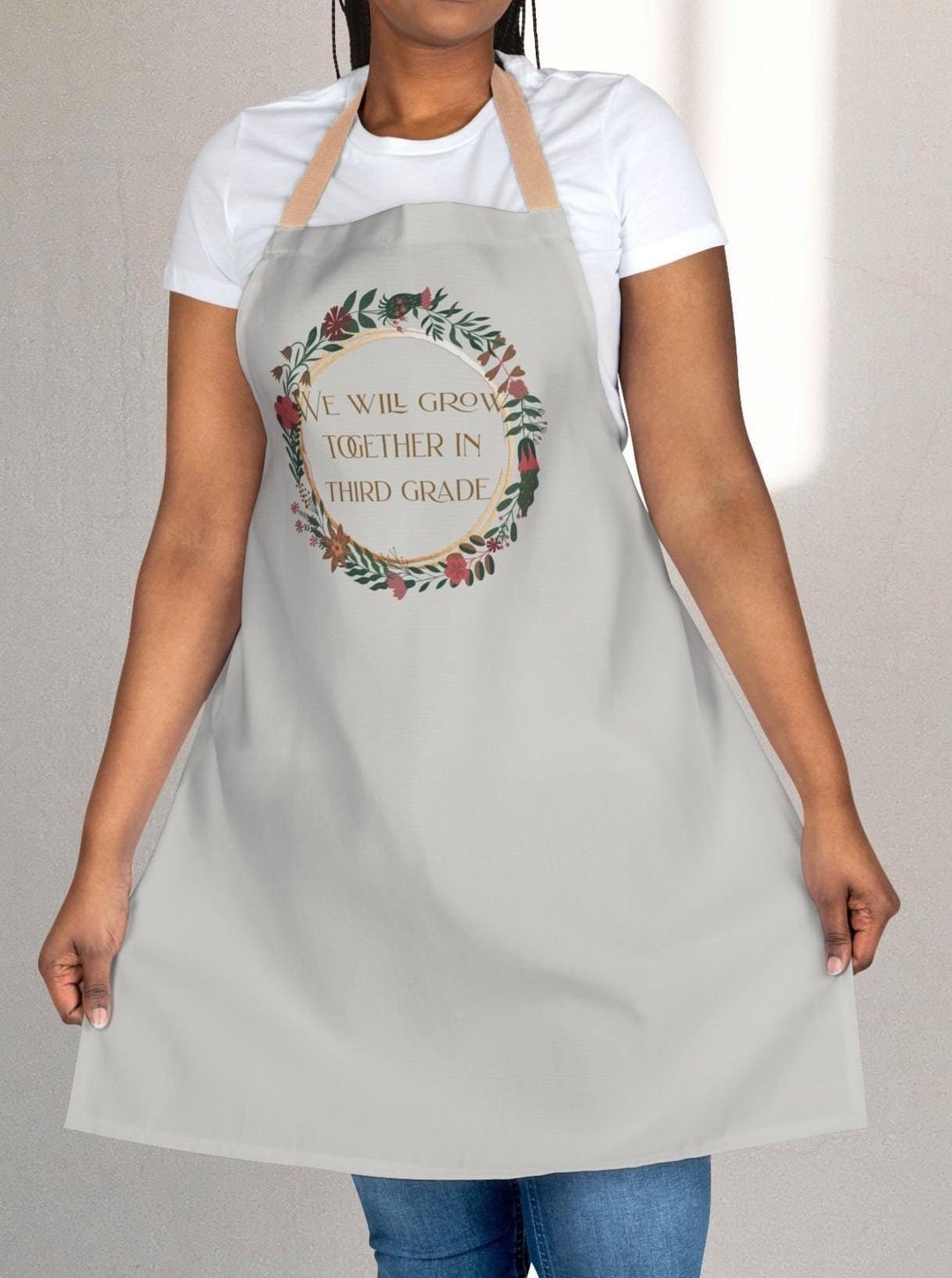 Teachers Apron Custom Class Gift for Gardening Smock Montessori Apron ...