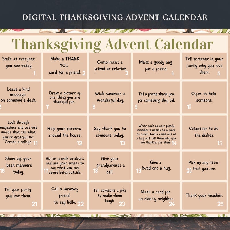 Advent Calendar - Etsy