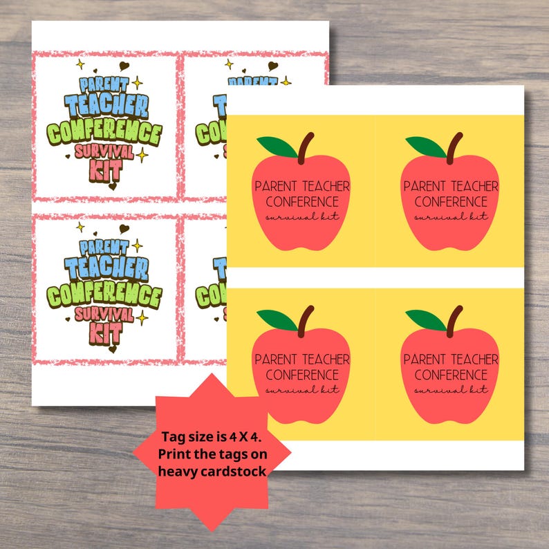 Parent Teacher Conference Parent Teacher Conference Gift Teacher ...