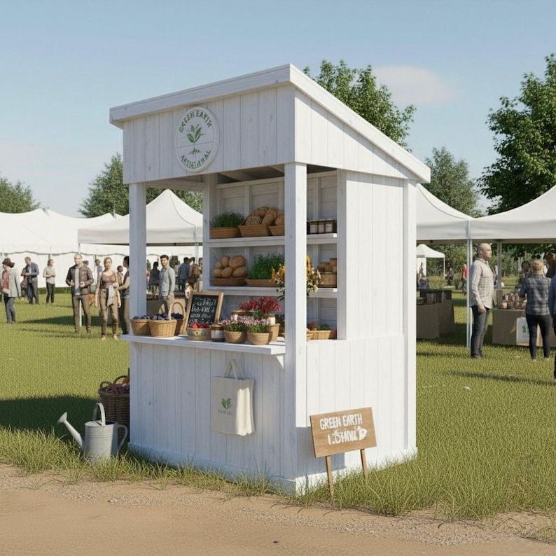 DIY Farm Stand Plans: Portable Market Cart (PDF Download) - Etsy