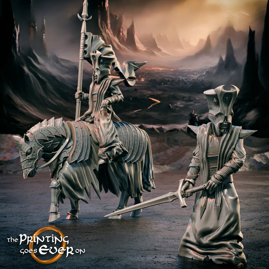 Herald of Saucar Mesbg Dnd Mordor Sauron the Printing Goes Ever On - Etsy