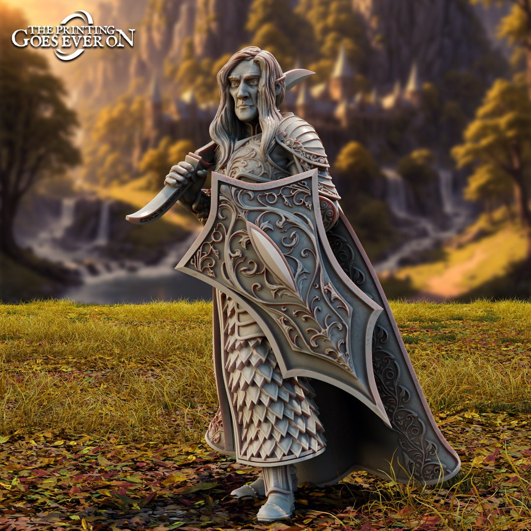 Lord Cevenor Brightwood Elves Mesbg Dnd the Printing Goes Ever On - Etsy