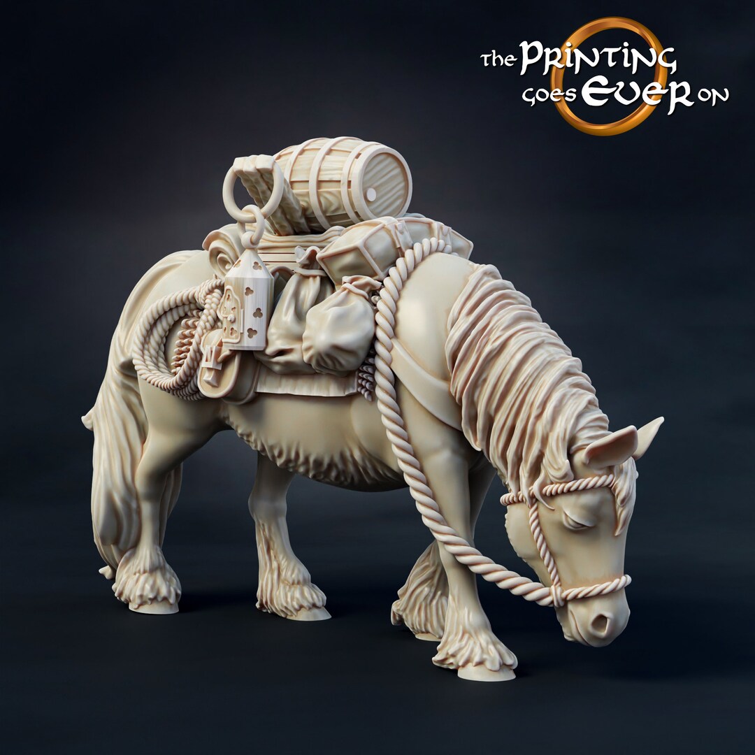 Bob the Pony - Mesbg - Bill - Dnd - the Printing Goes Ever On - Etsy