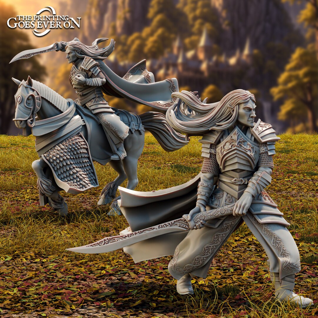 Lord Goloccel High Elves Mesbg dnd the Printing Ever Goes On - Etsy