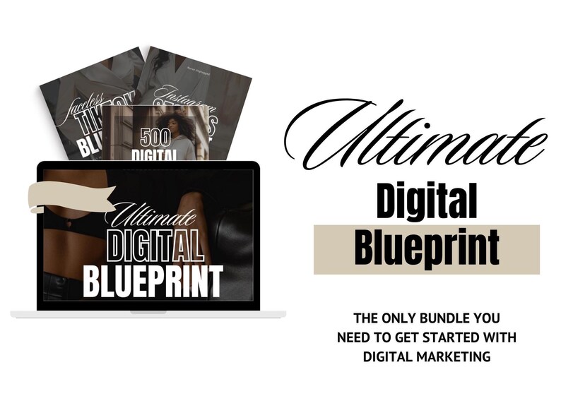 Ultimate Digital Blueprint | Done-for-you | Digital Marketing Bundle ...