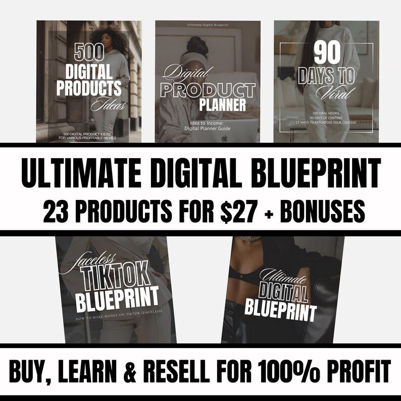 Ultimate Digital Blueprint | Done-for-you | Digital Marketing Bundle ...
