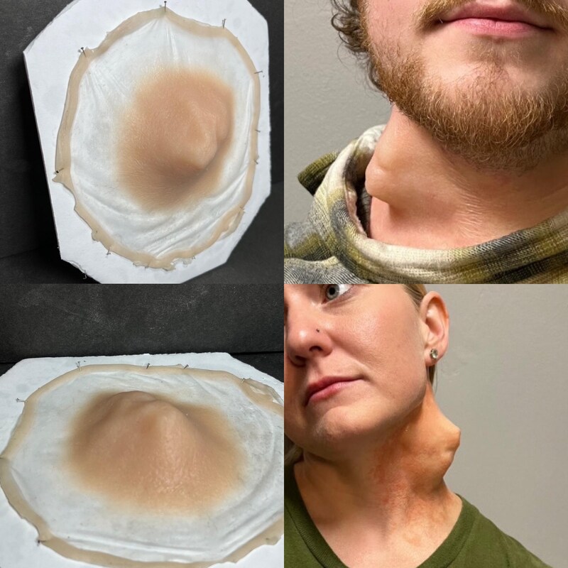 Silicone Neck Cosplay - Etsy