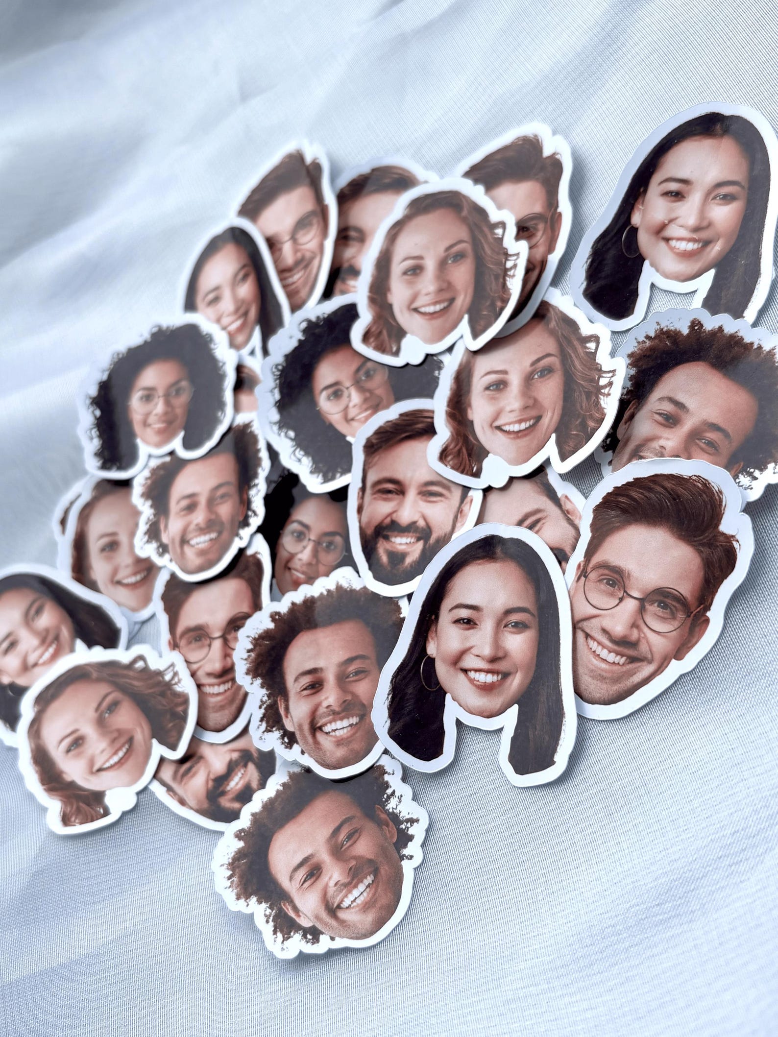 Custom Big Face Head Stickers| Birthday Stickers | Funny Stickers ...