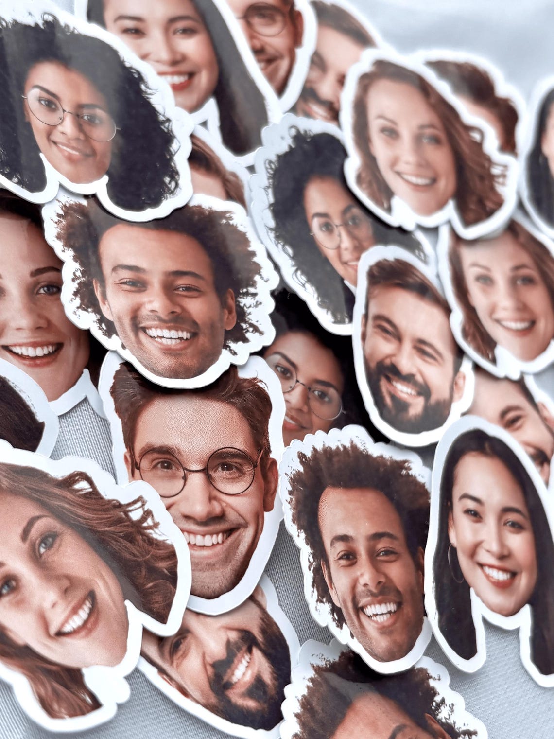 Custom Big Face Head Stickers| Birthday Stickers | Funny Stickers ...