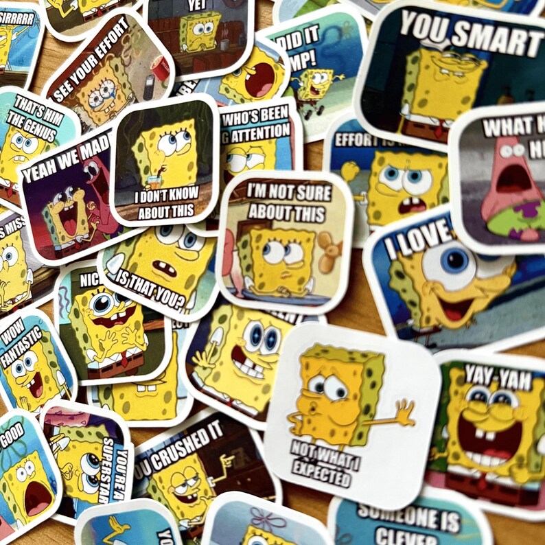 Sponge Bob Square Pants Memes Pieces | English Version | Teacher ...