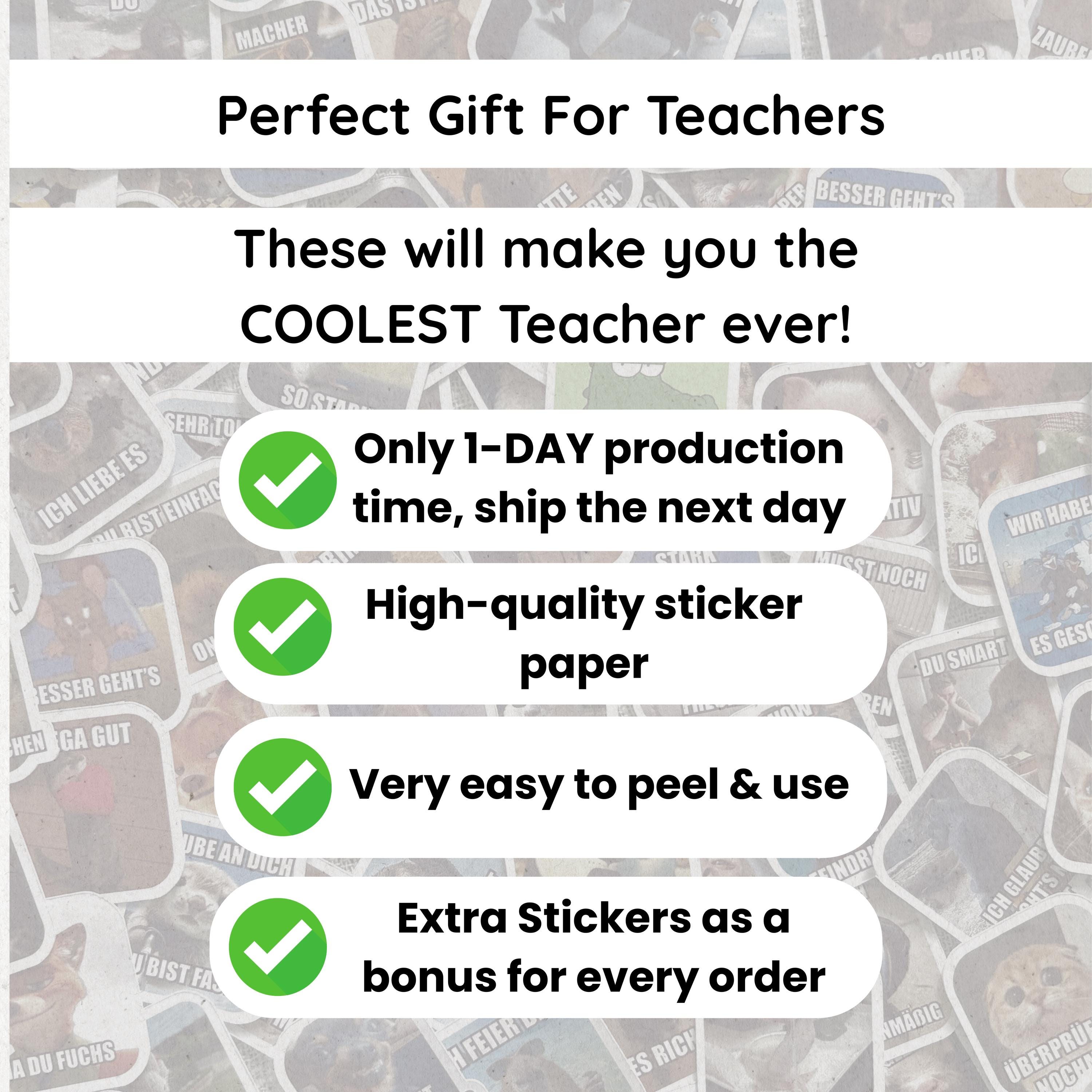 Cat Meme Teacher Stickers | Funny Grading Feedback Set - Etsy