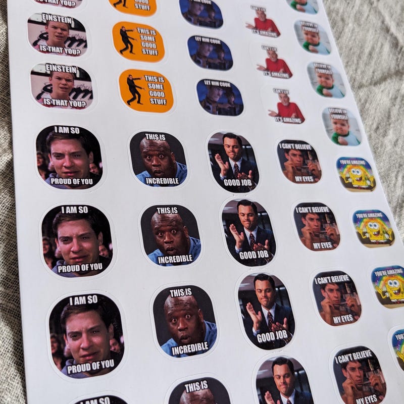 Teacher Meme Stickers - Etsy