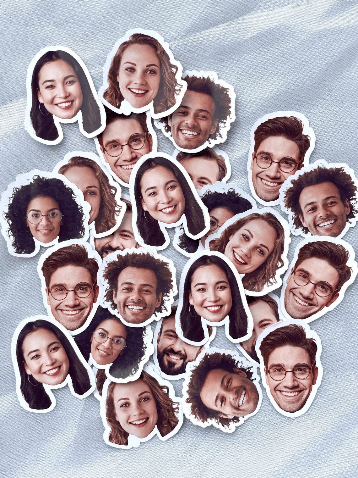 Custom Big Face Head Stickers| Birthday Stickers | Funny Stickers ...
