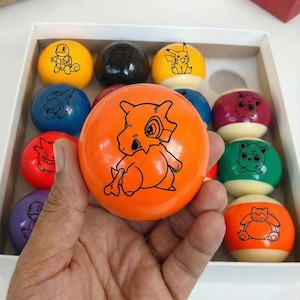 custom bumper pool balls
