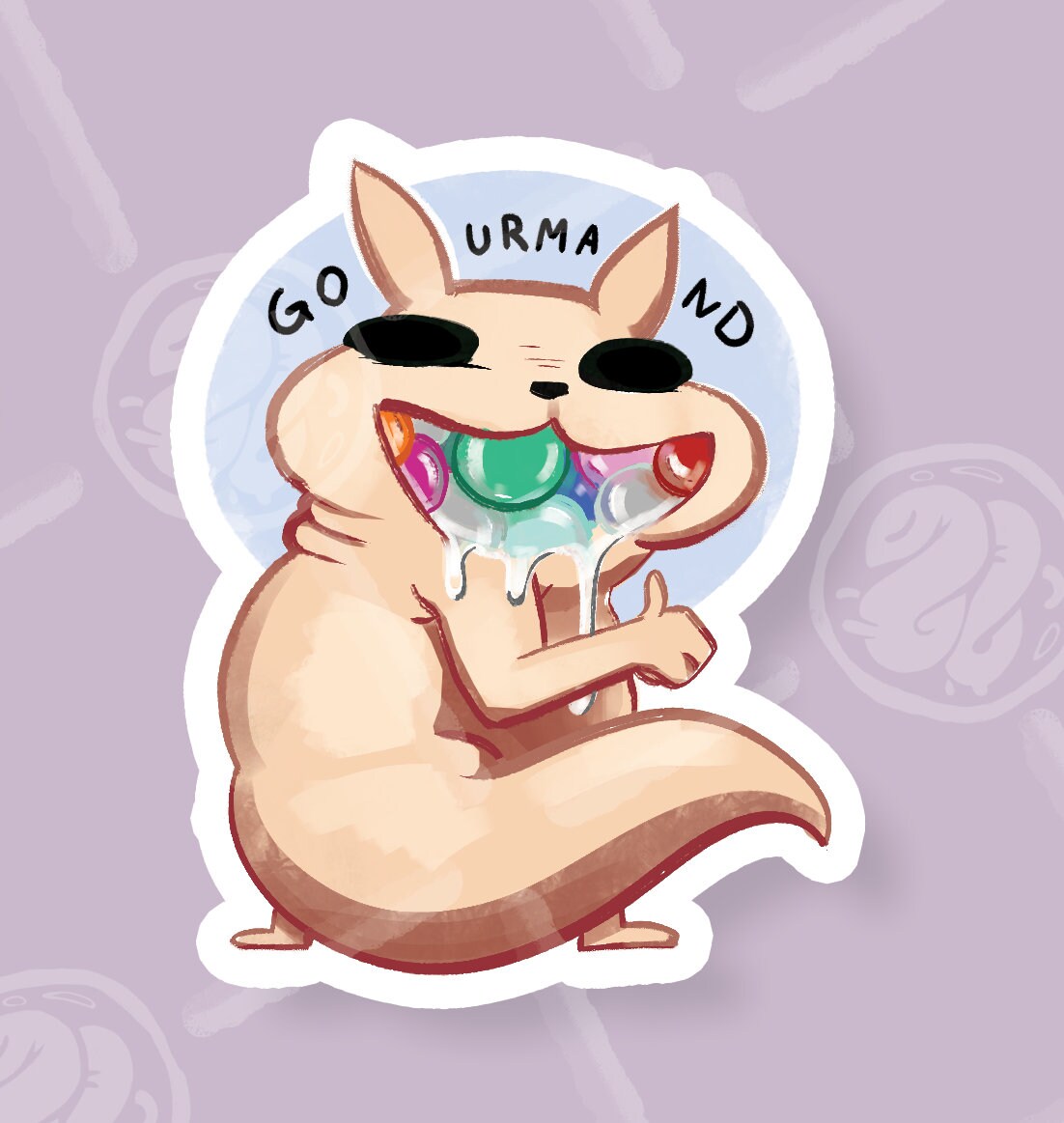 6 Rain World Stickers Digital Download. Slug Cat, Five Pebbles and ...