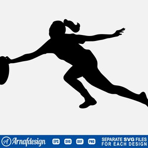 Ultimate Frisbee SVG, Frisbee Svg, Sport Svg, Frisbee Player, Disc Golf ...