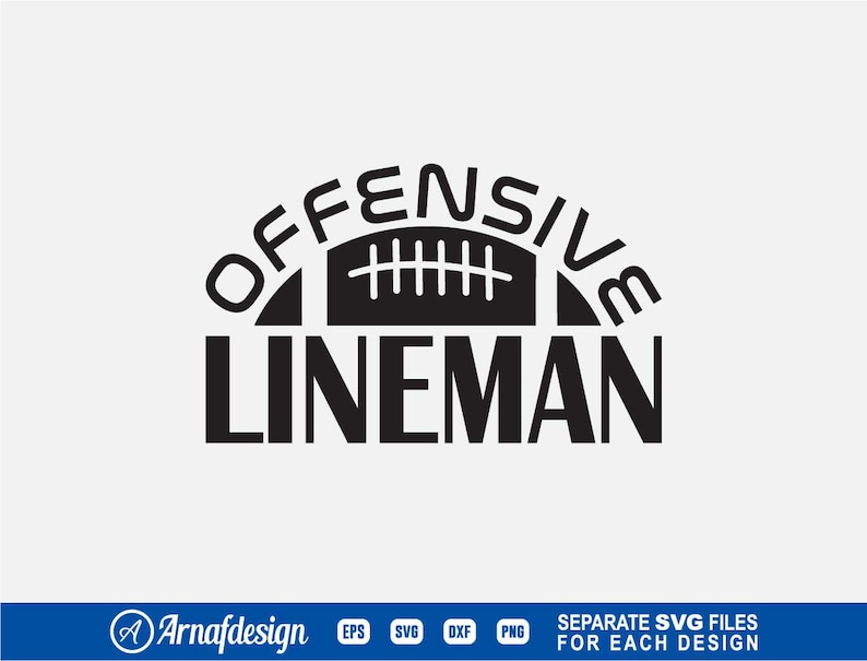 Football Lineman SVG, Football Svg, Lineman Svg, Clipart, Cut Files for ...