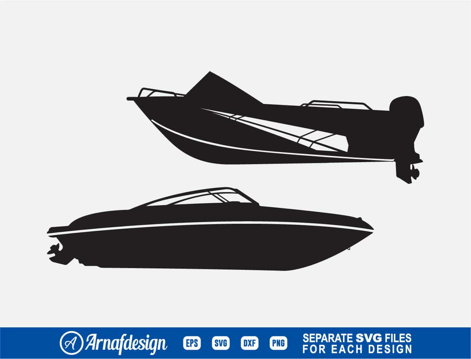 Speed Boat SVG, Motor Boat Svg, Speedboat Svg, Speed Boat Clipart ...