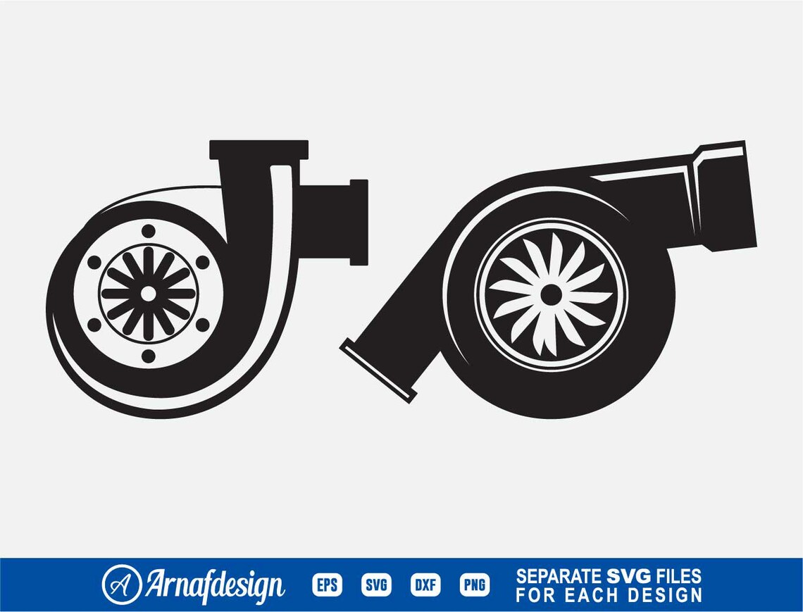 Turbocharger SVG, Turbo Charger Svg, Turbo Svg, Car Turbocharger Svg ...
