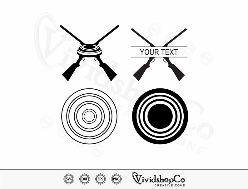 Clay Target SVG, Cuttable Design, Trapshooting Svg, Skeet Shooting ...