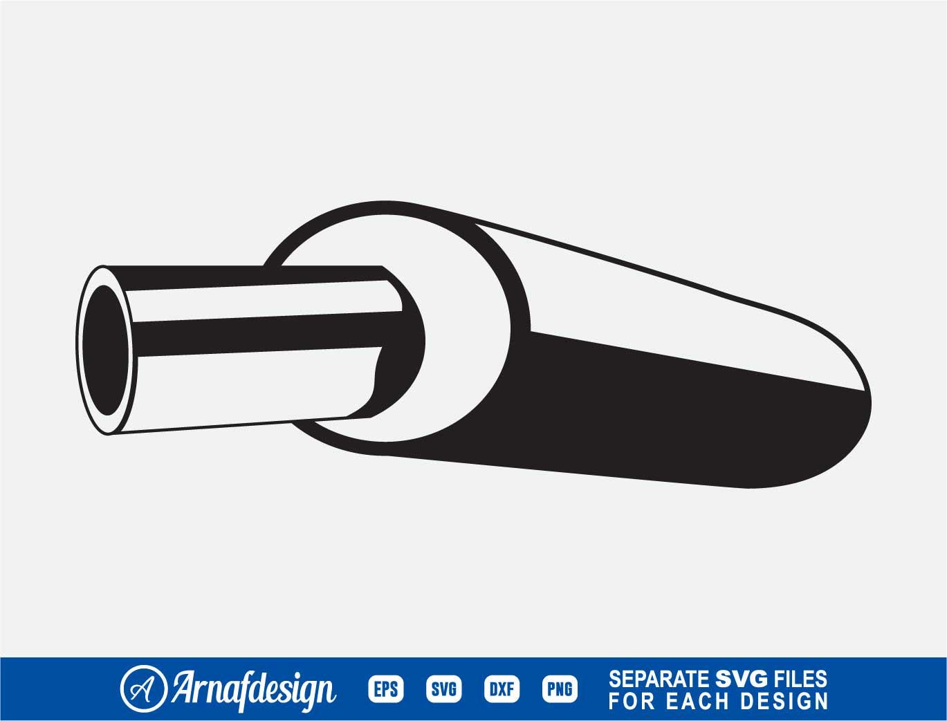 Exhaust Pipe SVG, Car Exhaust Pipe Svg, Exhaust Svg, Mechanic Svg, Car ...